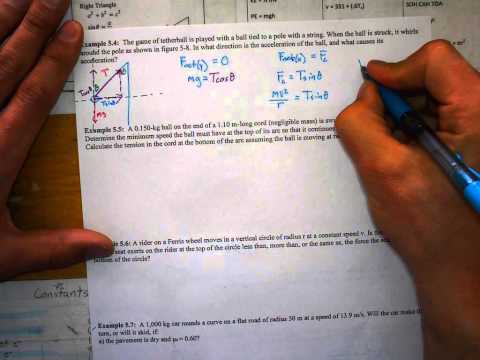 Circular Motion Examples