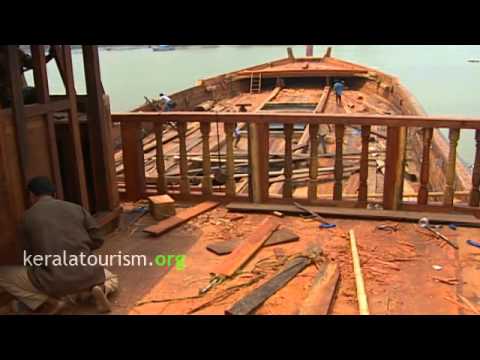 Uru Model, Miniature Arab trading ship, Handicraft, Kerala | Kerala Tourism