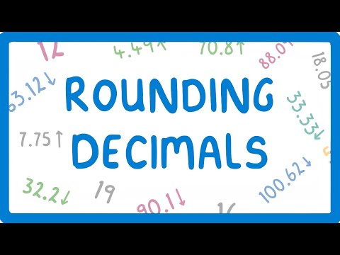 How to Round Decimals Places