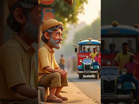 Aadhi Rotii short story #hearttouching #shorts #story #anime #emotional #hindi #urdu
