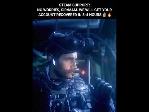 How Other Game Companies VS Steam Support React To "Your Account Got Hacked" issue π₯ #shorts