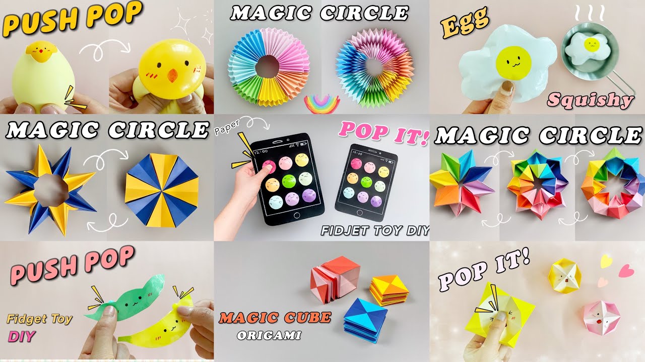 9 Diy Toy Crafts Easy / DIY Fidget toys