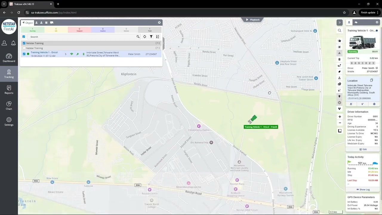 Netstar FleetAI Training Video 3: Vehicle Tracking & Navigation