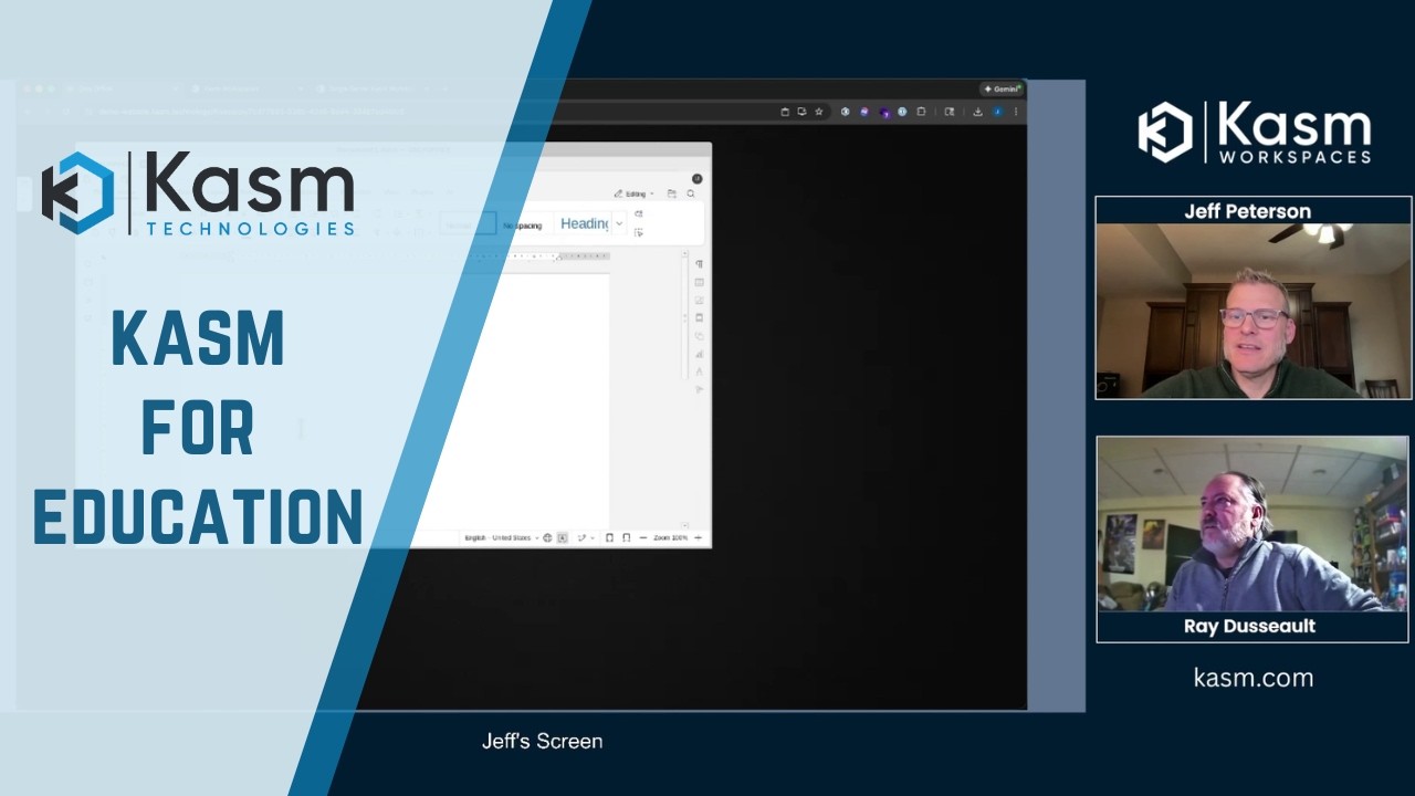 Transforming Higher Education with Kasm Workspaces!