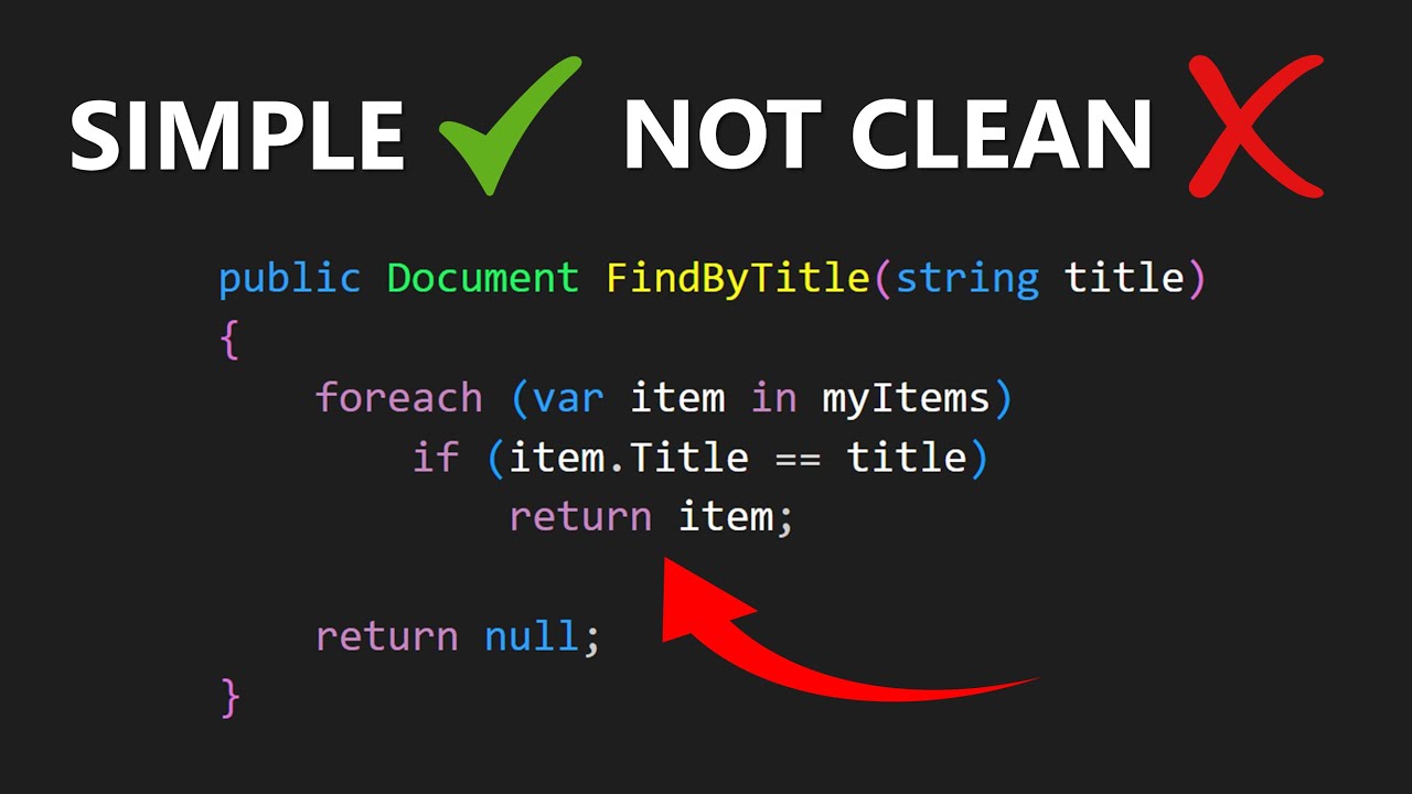 Clean Code: Good Names Aren't Enough!