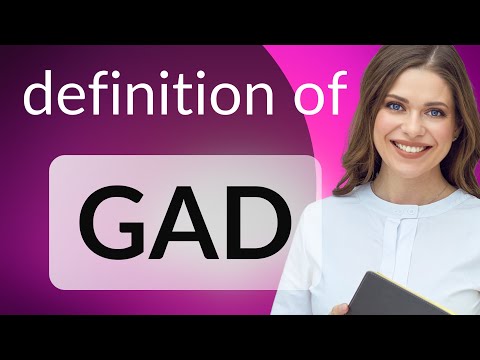 Gad • GAD meaning