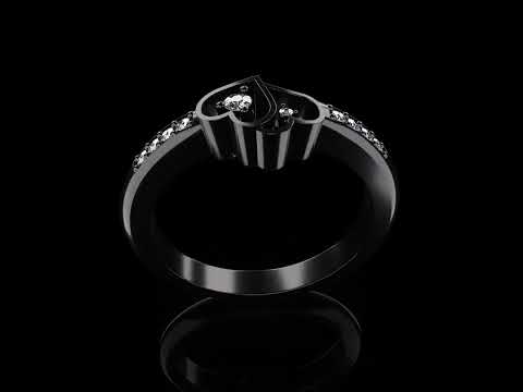 Jewelry Black ring | 3d Product Animation | Cinema4d and Octane