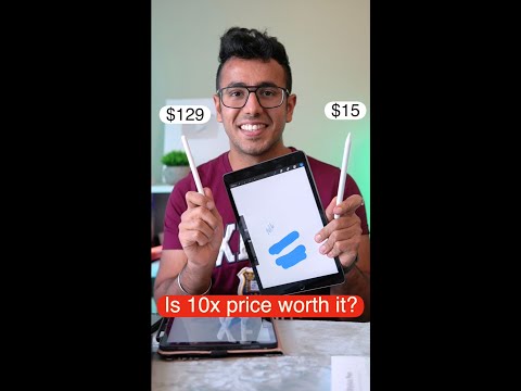 ₹10,000 Apple Pencil vs ₹1000 iPad Pencil? 📝 Best for Notes?