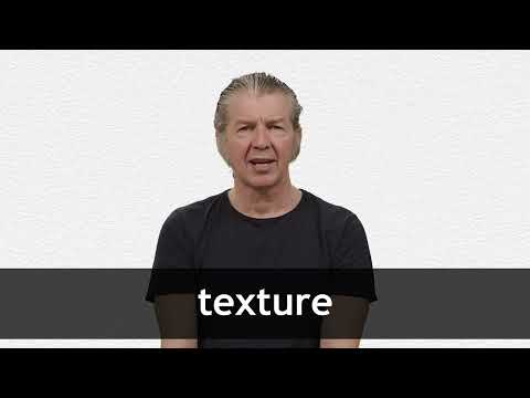 How to pronounce TEXTURE in American English