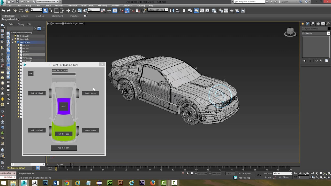 Tools With Maxscript and Python