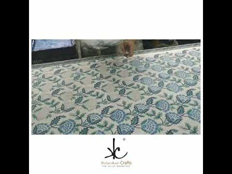 Sanganeri Block Printing #KalamkariCrafts
