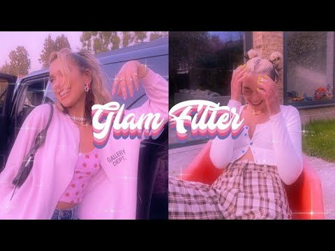 90s Glam Filter PicsArt | Vintage Glow PicsArt Editing