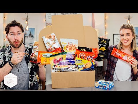 British People Trying Spanish Candy - In The Kitchen With Kate
