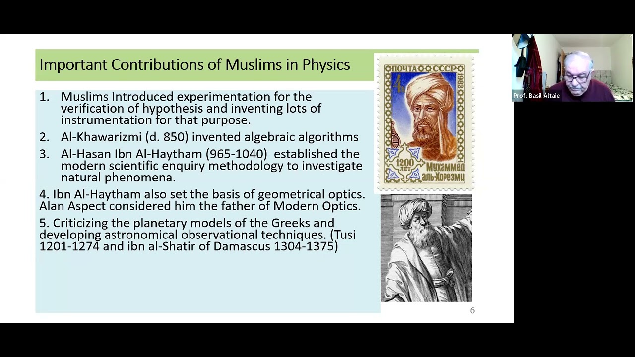 Basil AlTaie: Daqiq al-Kalam: the Islamic Philosophy of Nature