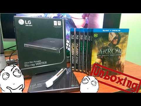 [Flash, Arrow, John Wick][Review] | (BP50NB40 LG Blu-ray WRITER Unboxing)
