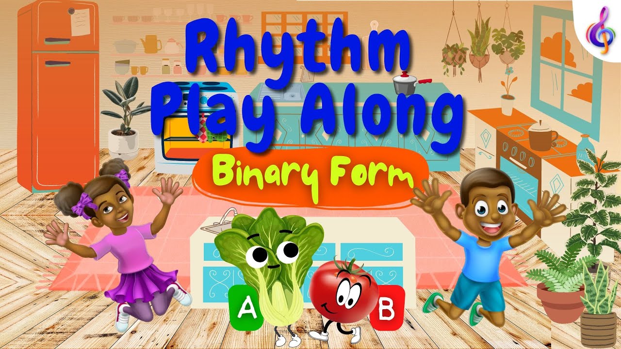 Rhythm Play Along | BINARY FORM | MINI GAME included | Beginner-Intermidiate | FREE Resource