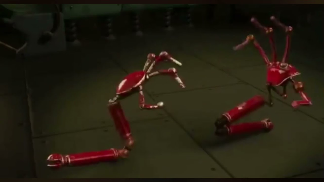 Robots: arm wrestling
