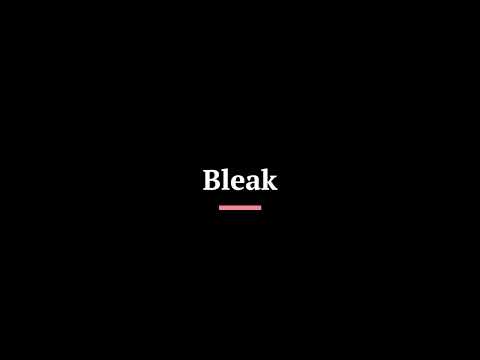 Bleak Meaning | Bleak in a sentence