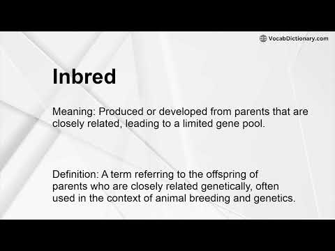 Inbred Meaning