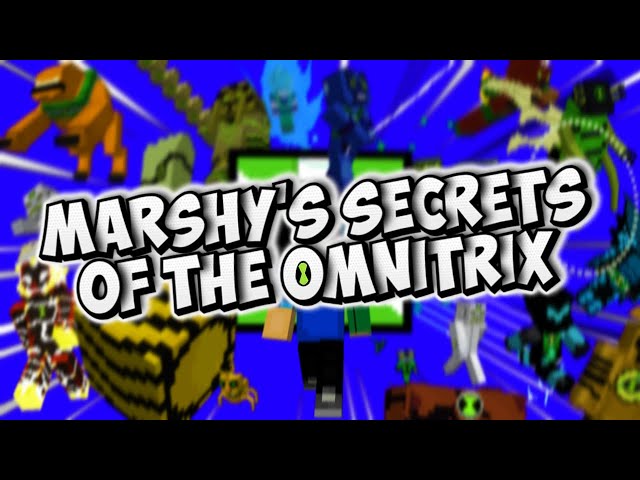 MARSHY'S SECRETS OF THE OMNITRIX - BEN 10 ADDON Minecraft Mod