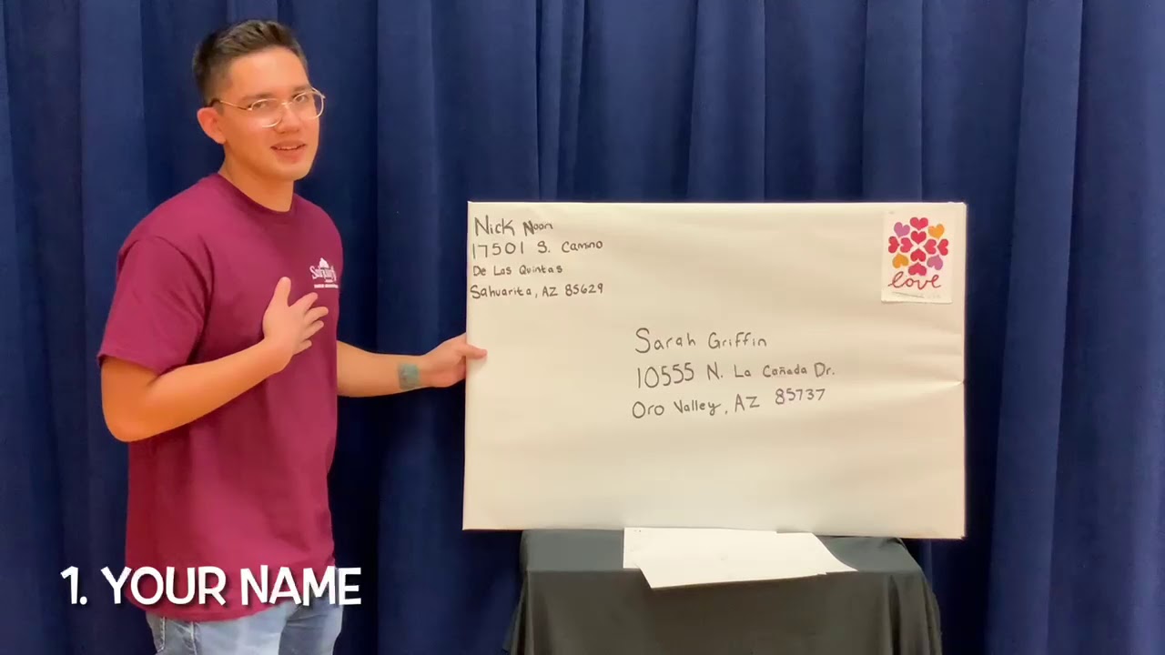 How to correctly address a letter