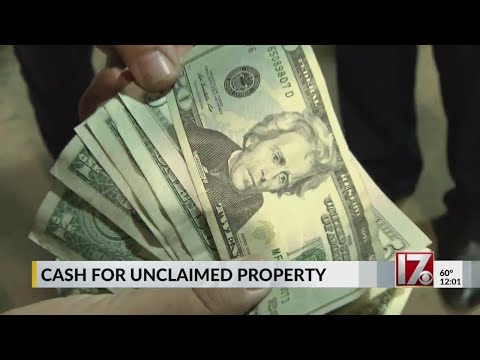 Cash for unclaimed property in NC