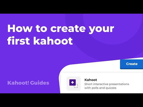How to create your first kahoot