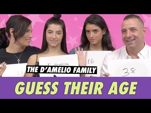 The D'Amelio Family - Guess Their Age