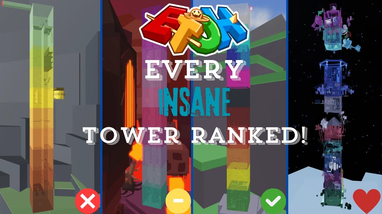 Every Insane Tower In EToH Ranked!