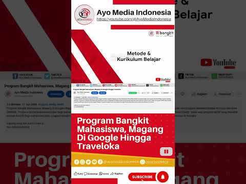 Program Bangkit Mahasiswa, Magang Di Google Hingga Traveloka