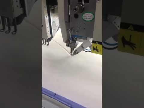 3 functions CNC stitching machine stitching sewing quilting+punching ...