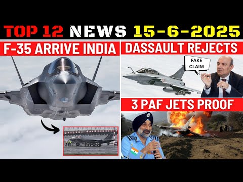 Indian Defence Updates : F-35 Arrive in India,3 PAF Jet Proof,New Ramjet Artillery,CATS Mini Fighter