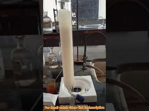 How to prepare column for column chromatography #shorts #youtubeshorts #njoyscience #chromatography