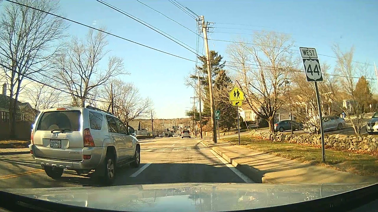 Driving to the Smithfield YMCA - Rhode Island