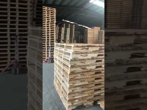 Factory direct sales can customise various sizes of forklift wooden pallets