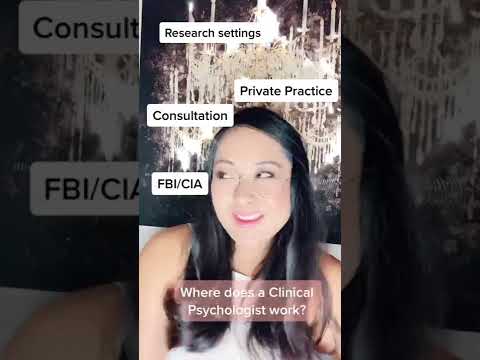 Where Do Clinical Psychologists Work? |Drmombrain #shorts