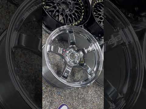 Custom Chrome 57CR RAYS #brz #86brz #frsbrz86 #gramlights #rays #rims #chrome #carmodification