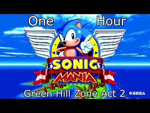 Sonic Mania Soundtrack: Green Hill Zone Act 2 - 1 Hour Version