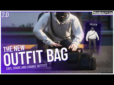 Outfit Bag 2.0 Script for FiveM | KuzQuality