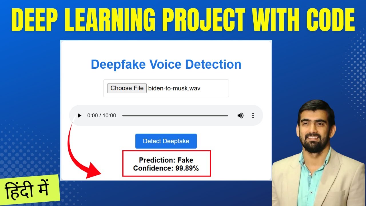 Deepfake Detection Voice | Deep Learning Project With Code