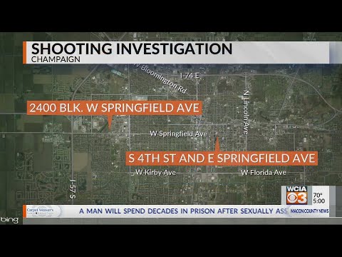Champaign shootings, Mayor responds