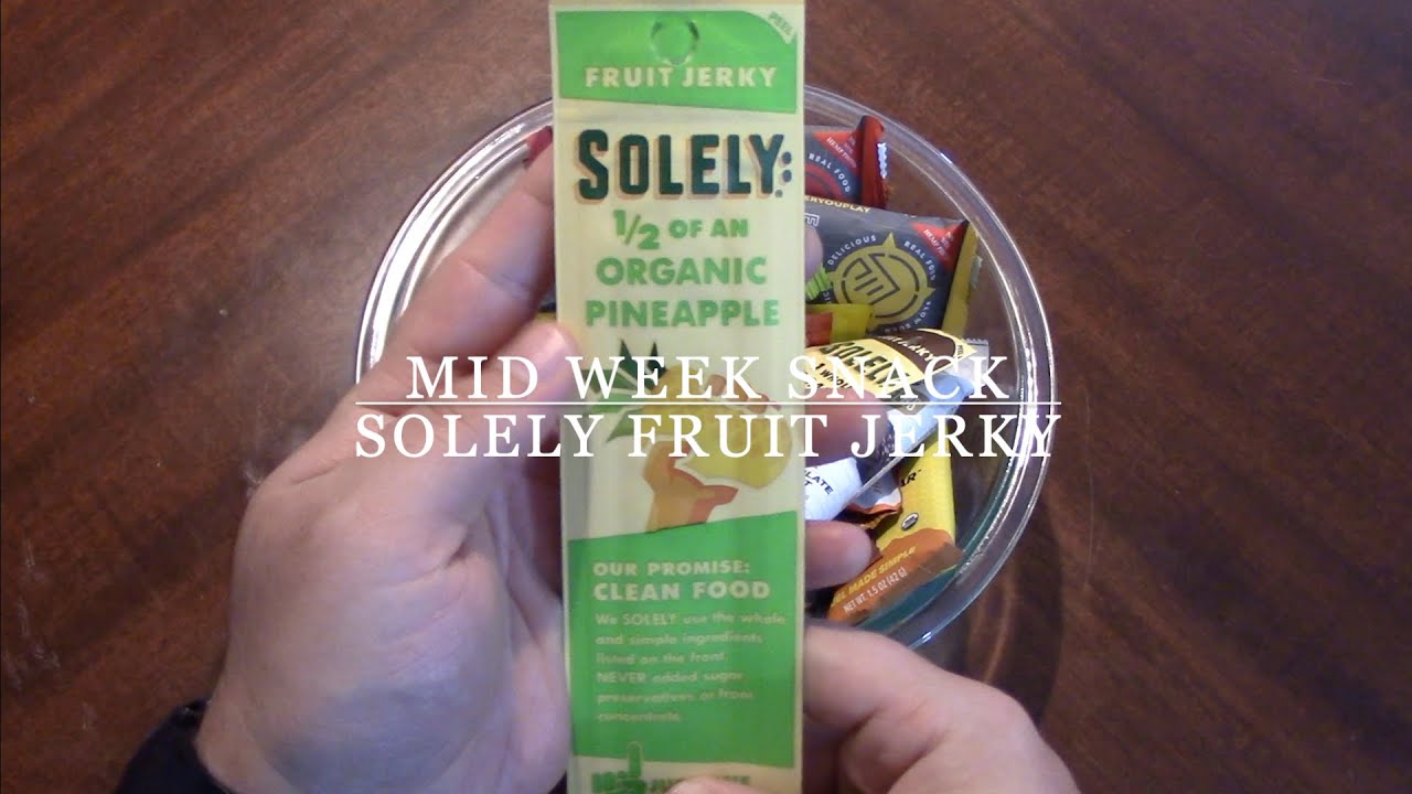 Mid Week Snack | Solely Fruit Jerky