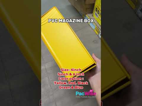 Magazine Box PVC File/Kotak Majalah Pvc/File Filing/3”,4”5”6” (1 Pc)