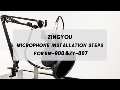 ZINGYOU BM-800 2022 Dynamic Microphone - Black Silver | Reverb
