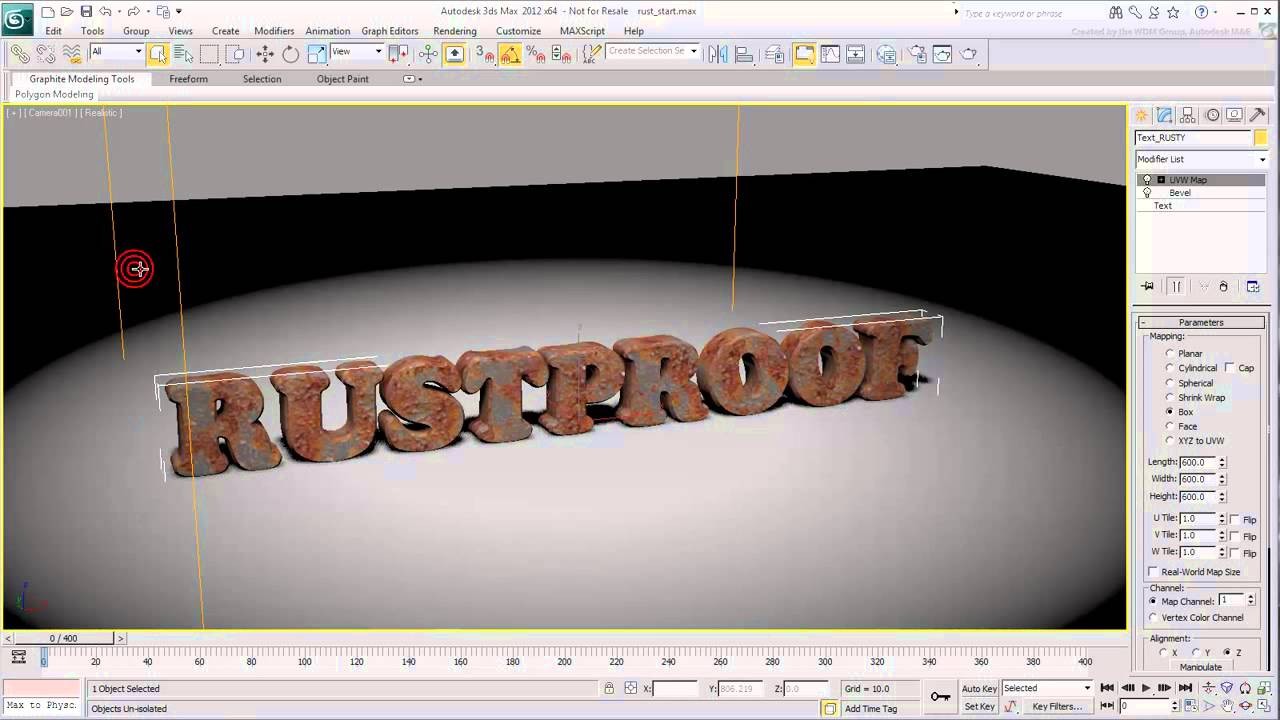 Animating Text - Using Particles - Part 1