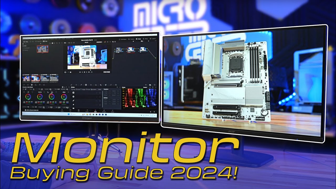 The Ultimate Monitor Buying Guide 2024: Find Your Perfect Display!