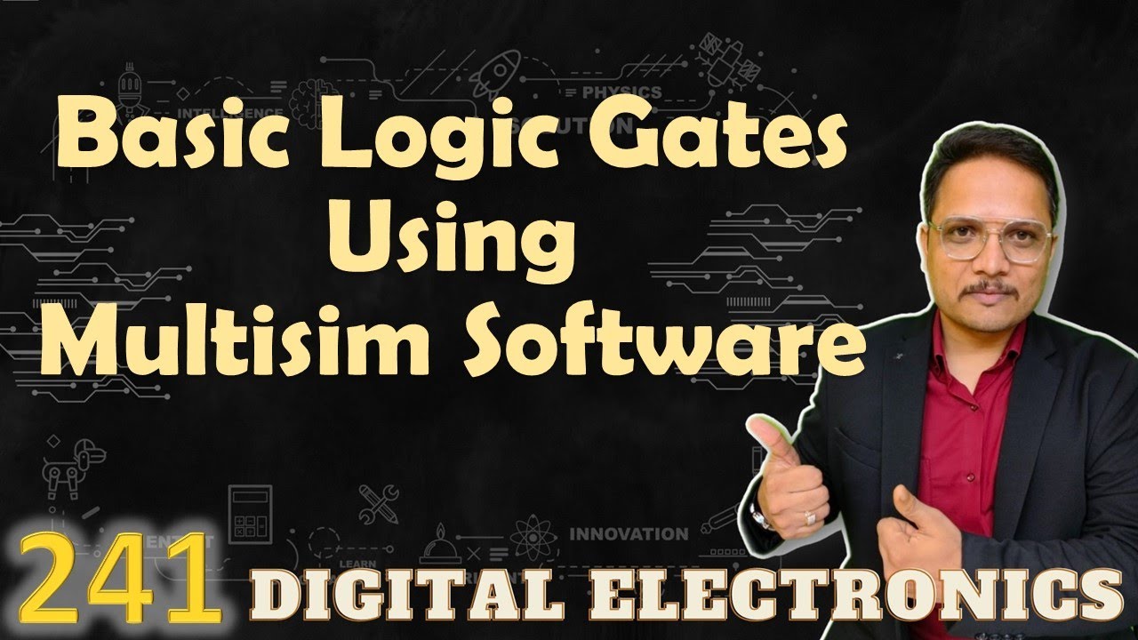 Basic Logic Gates in Multisim Software