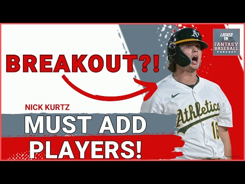 MUST ADD Players Week 12 2.0! | Fantasy Baseball 2025