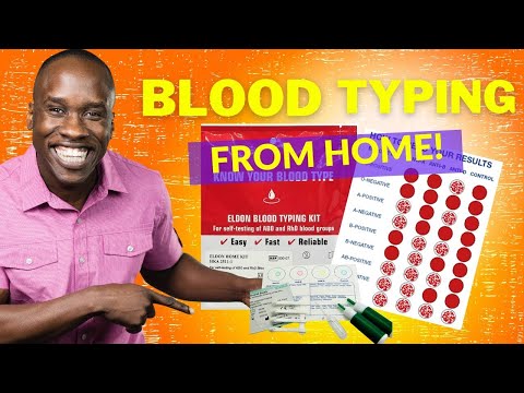 Blood Typing Using the Eldon Blood Typing Kit