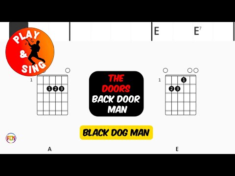 THE DOORS Back Door Man FCN GUITAR CHORDS & LYRICS
